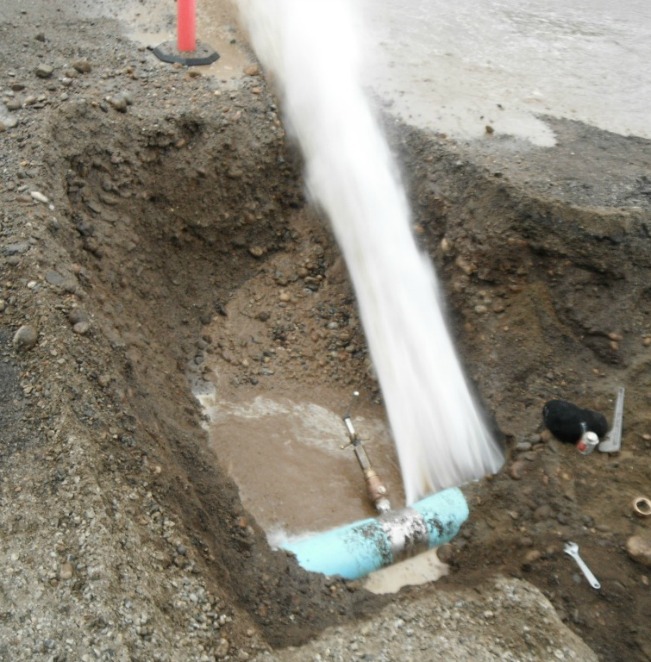 What is a water hammer? See below