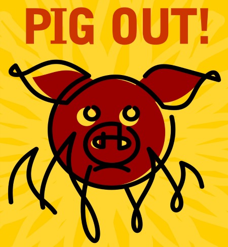 Wine and food – way up high