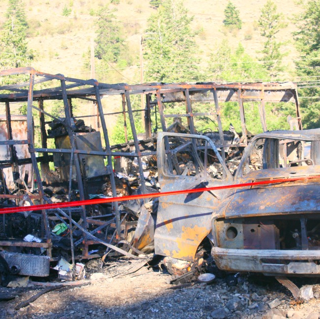 Motor homes & propane – dangerous mix – Olalla fire